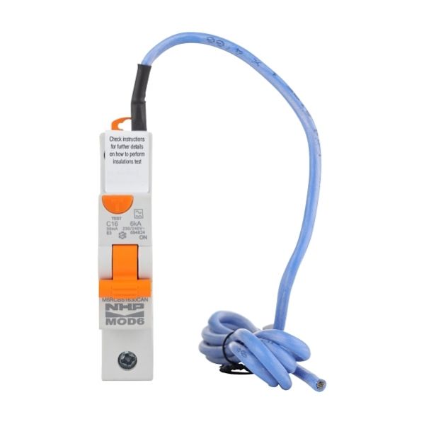 Home Shop Circuit Protection NHP 1 Pole RCBO NHP MOD6 1P25A PIGTAIL C ...